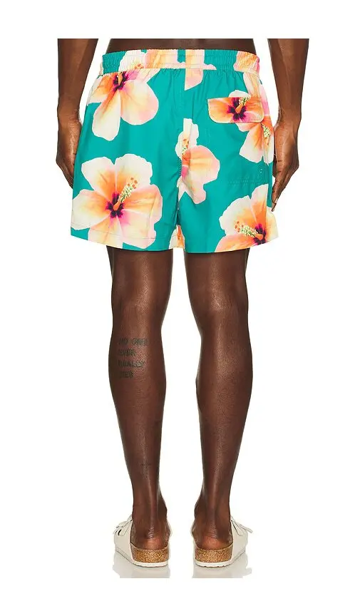 DUVIN DESIGN Bloom Printed Swim Shorts
