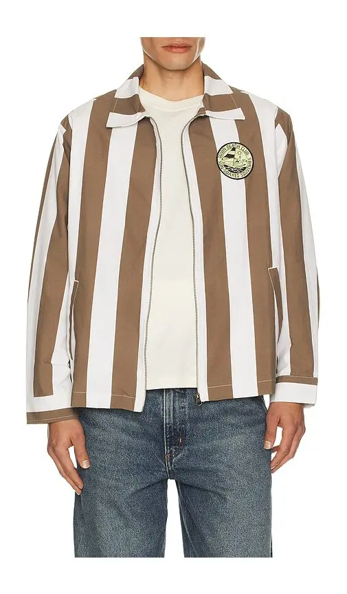 DUVIN DESIGN Beach Club Jacket - Brown