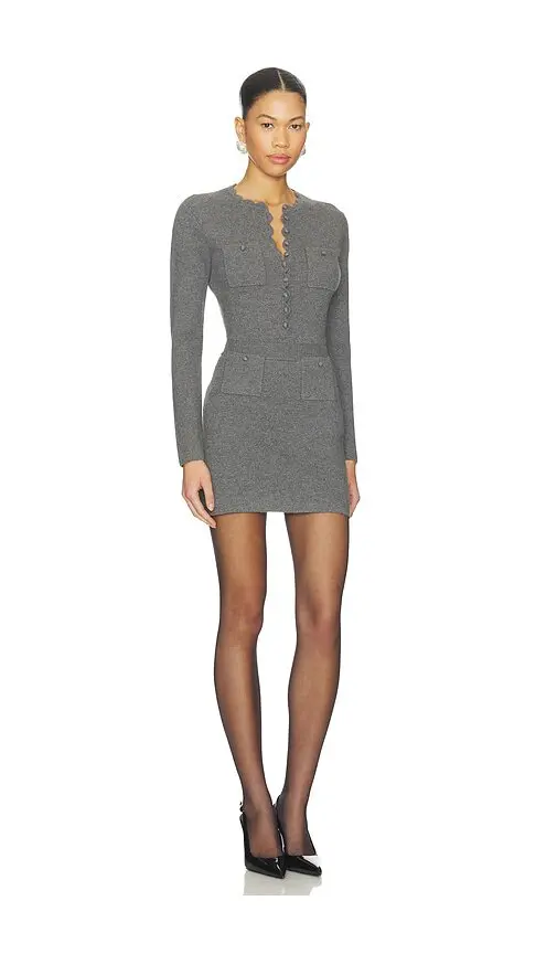 SELF-PORTRAIT Knit Mini Dress