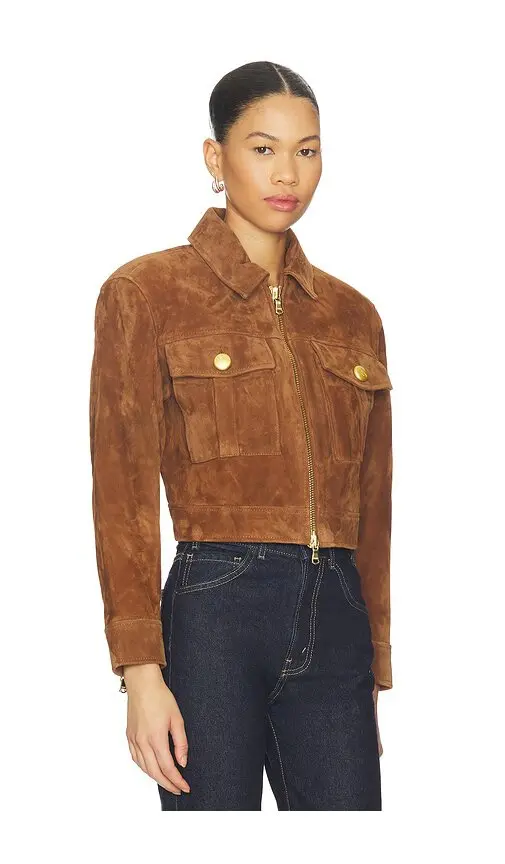 L'Agence Micah Oversized Collared Jacket