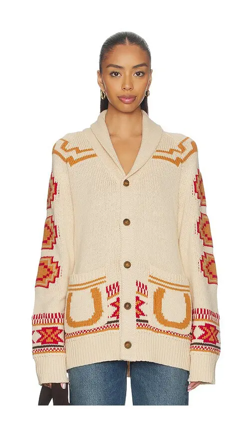 SENDERO PROVISIONS CO. Nuevo Laredo Cardigan - Ivory
