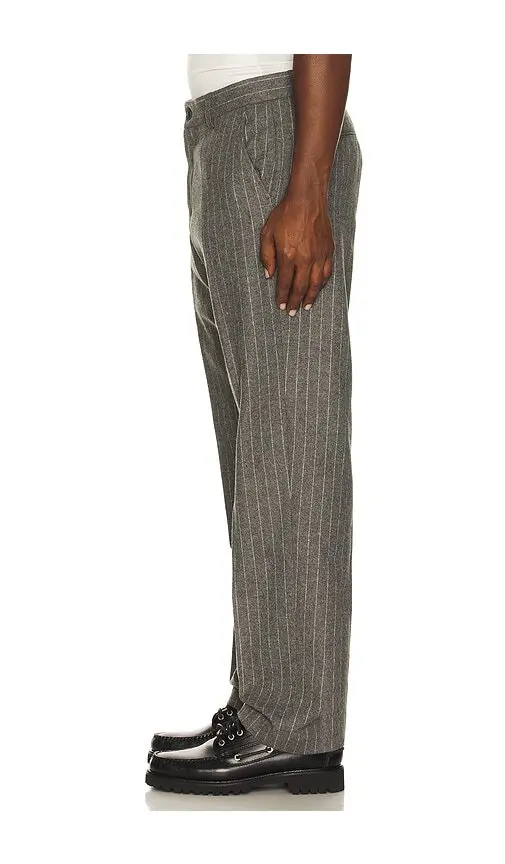LES DEUX Como Pinstripe Mouline Slacks