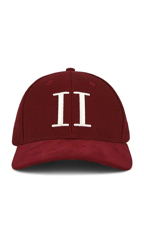 LES DEUX Baseball Cap Suede Ii - Port Royale Red