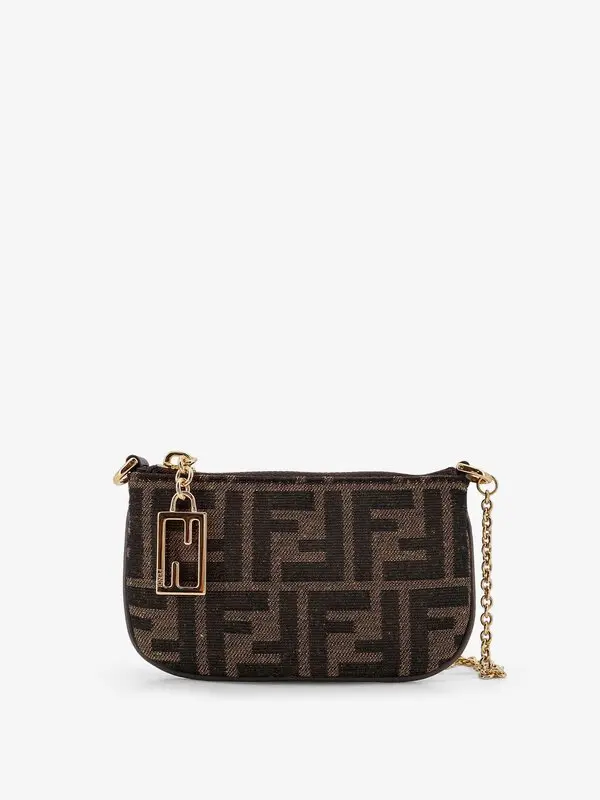 Fendi Ff Fabric Coin Purse