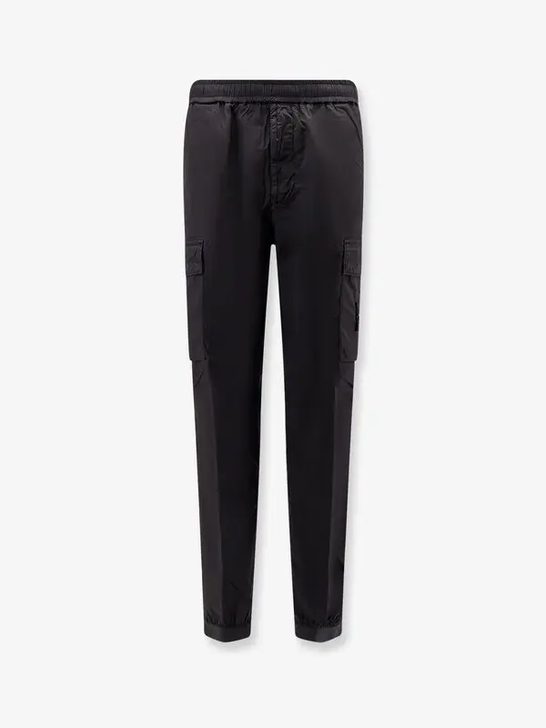 Stone Island Cotton Trousers With Cargo Pockets