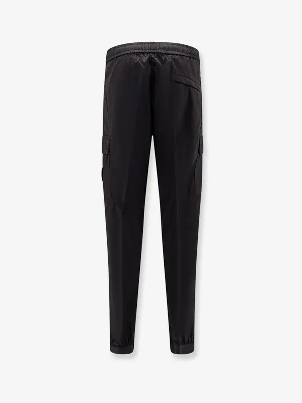 Stone Island Cotton Trousers With Cargo Pockets