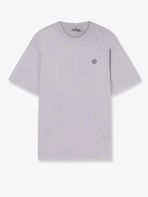 Stone Island Organic Cotton Tshirt - Grey