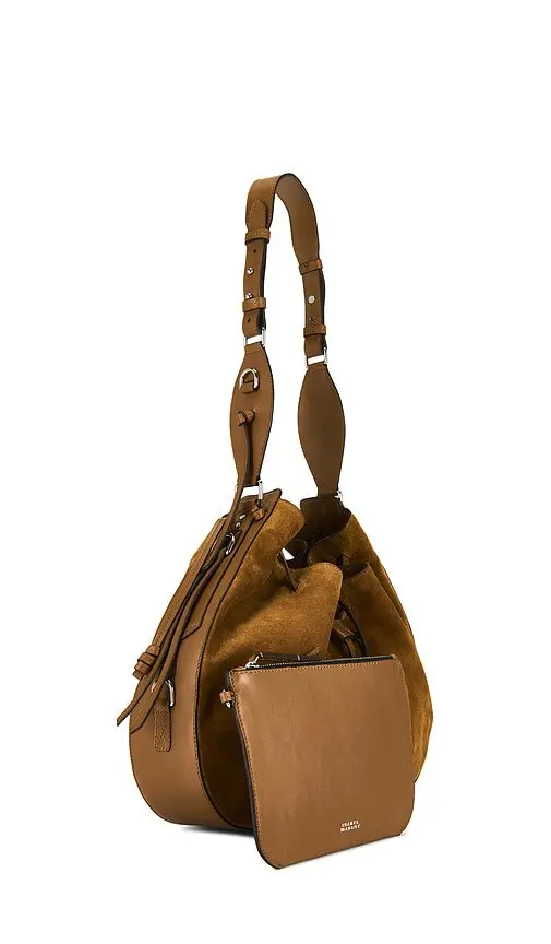 Isabel Marant Étoile Bolton Hobo Crossbody Bag - Cognac