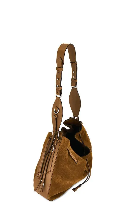 Isabel Marant Étoile Bolton Hobo Crossbody Bag - Cognac