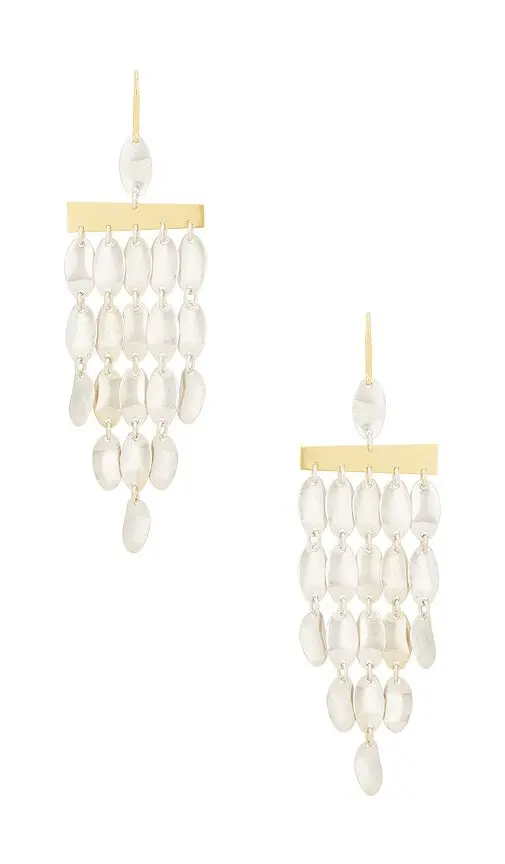 Isabel Marant Étoile Ailys Fringe Earrings - Metallic Silver