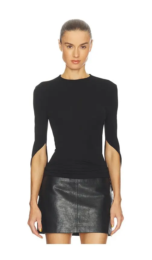 Alexander Wang Drape Back Sleeves Top