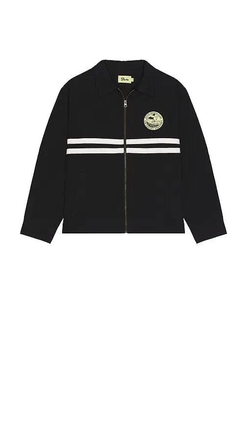 DUVIN DESIGN Embroidered Logo Patch Jacket