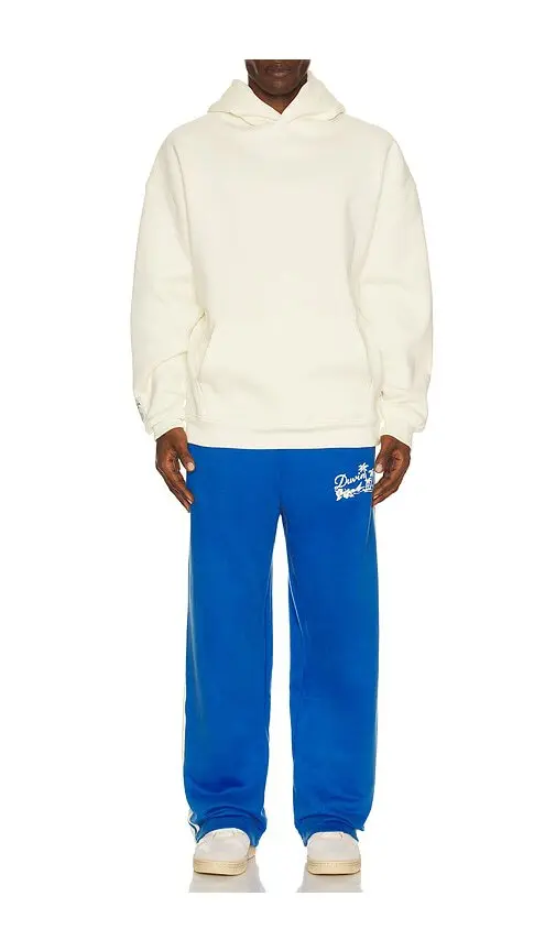 DUVIN DESIGN Oasis Wide Leg Sweatpants In . Also