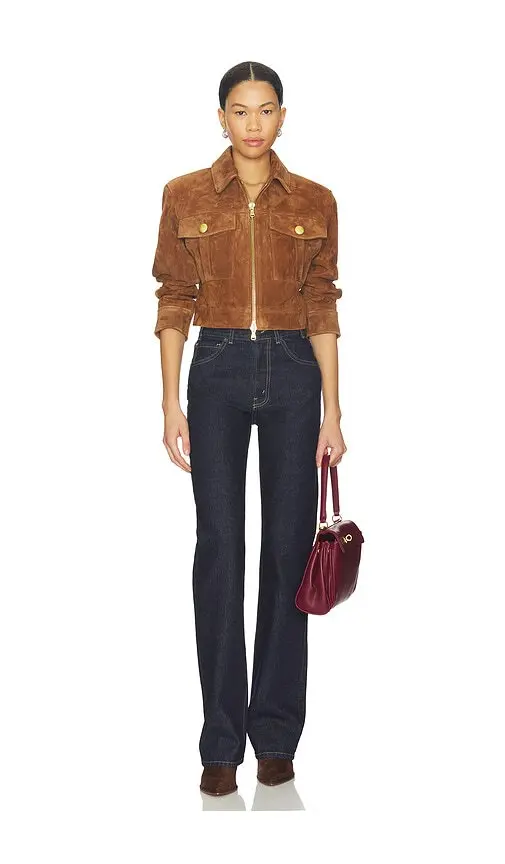 L'Agence Micah Oversized Collared Jacket
