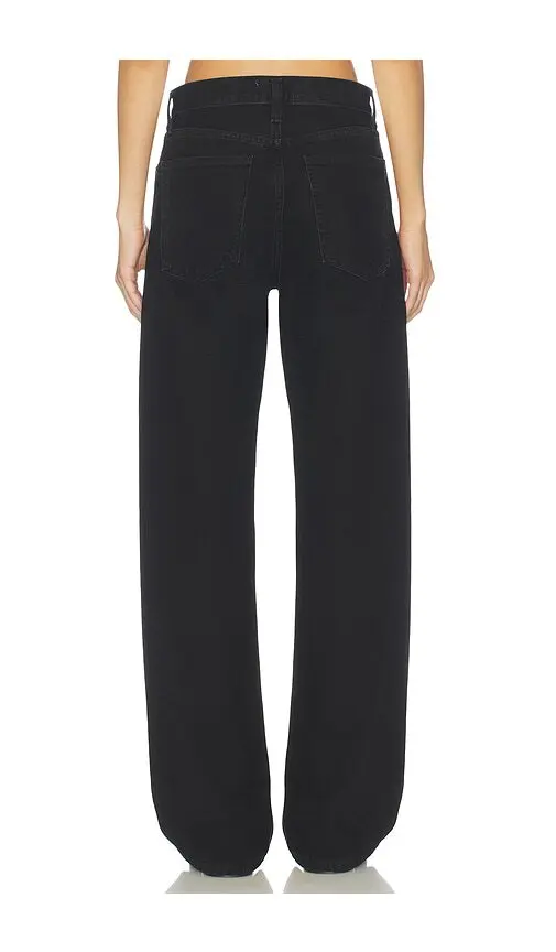 AGOLDE Arc Criss Cross Jeans - Black