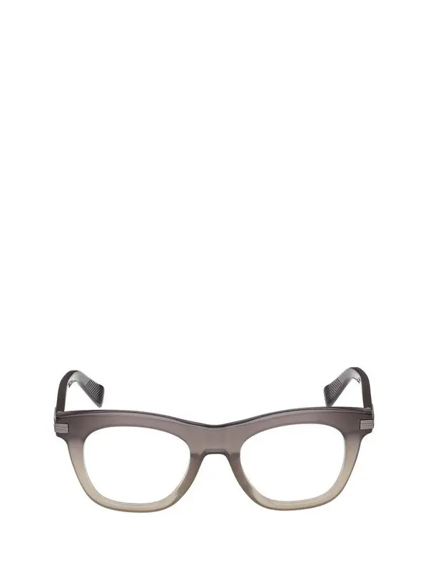 Zegna Squarish Eyeglasses - Grey/gradient