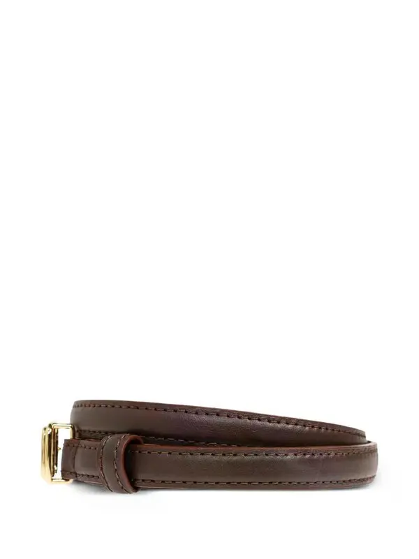 Lié Studio Lie Studio Georgia Slim Belt - Brown