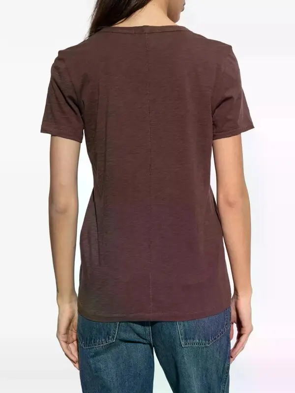 Rag & Bone V-neck T-shirt - Brown