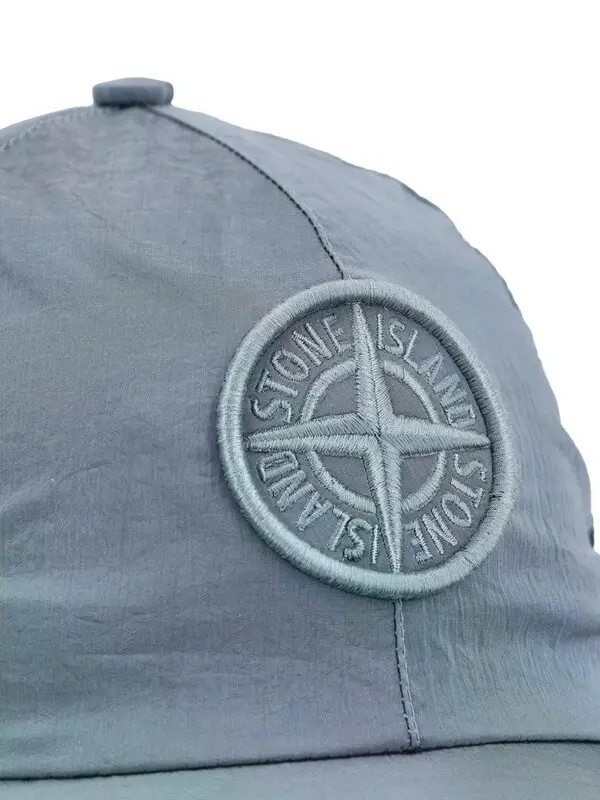 Stone Island Logo Patch Baseball Cap - Grey