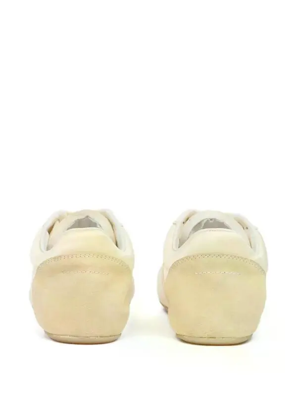 MAISON MARGIELA Lace-up Panelled Sneakers - Neutrals