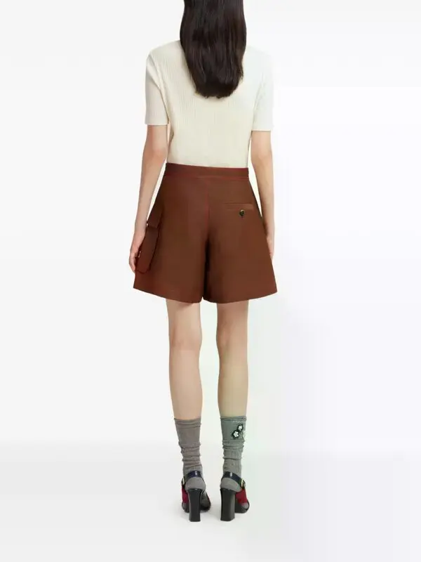 Marni Logo-patch Shorts