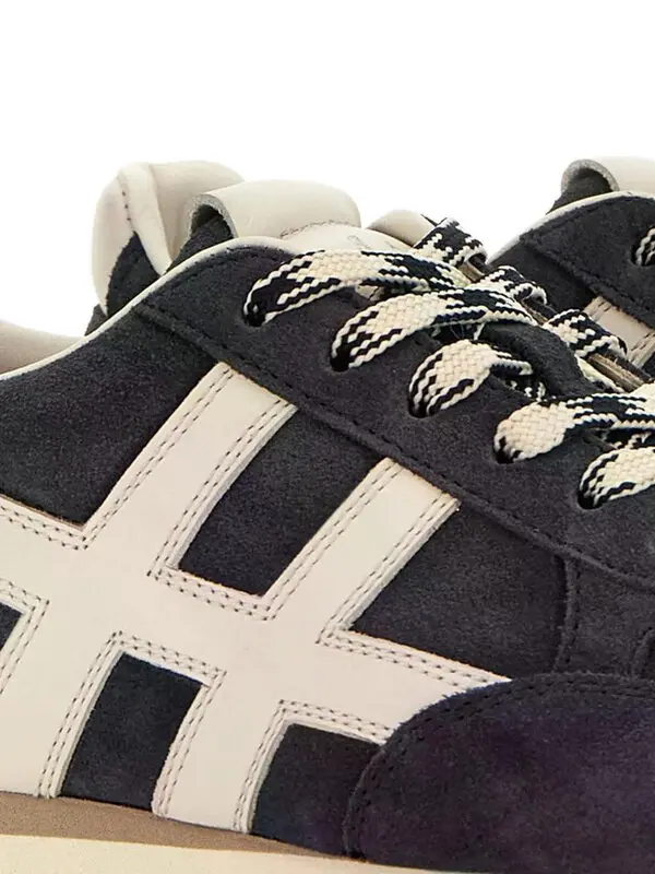 Hogan H671 86er Lace-up Sneakers - Blue