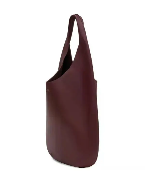 A.p.c. Le Neige Embossed Tote Bag - Red