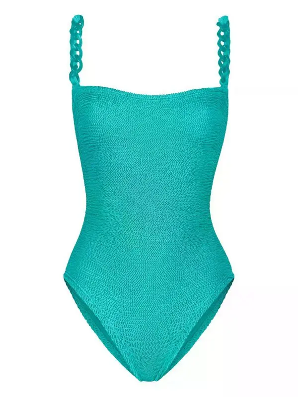 PARAMIDONNA Scarlett Chain-straps Swimsuit - Green
