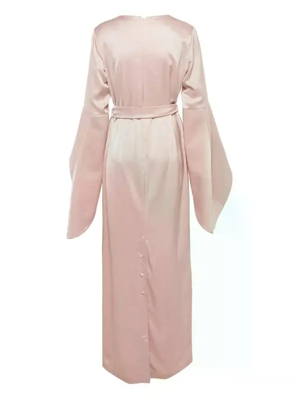 BARUNI Belted Maxi Dress