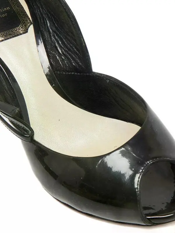 Dior Peep-toe Bow Pumps
