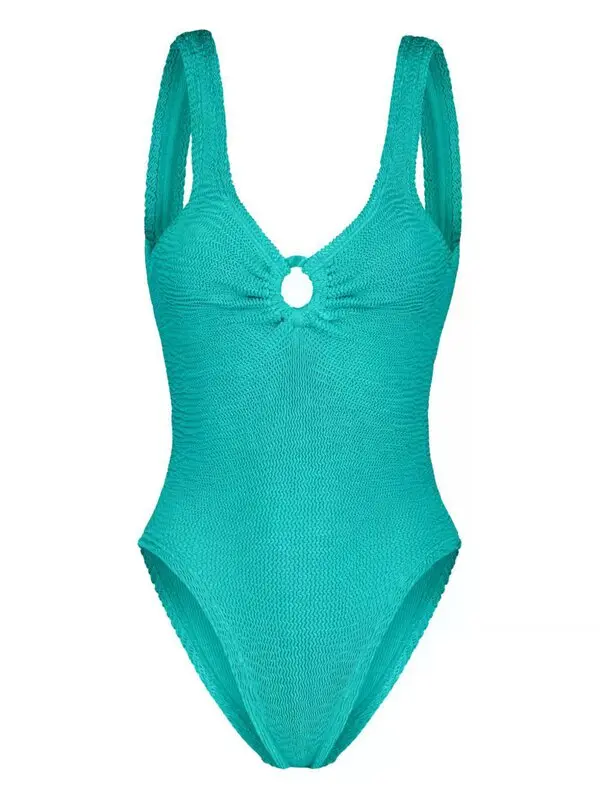 PARAMIDONNA Romana Ring One-piece Swimsuit - Blue
