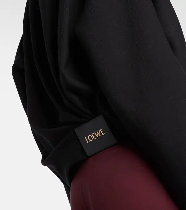 Loewe Wool Blouson Jacket - Black