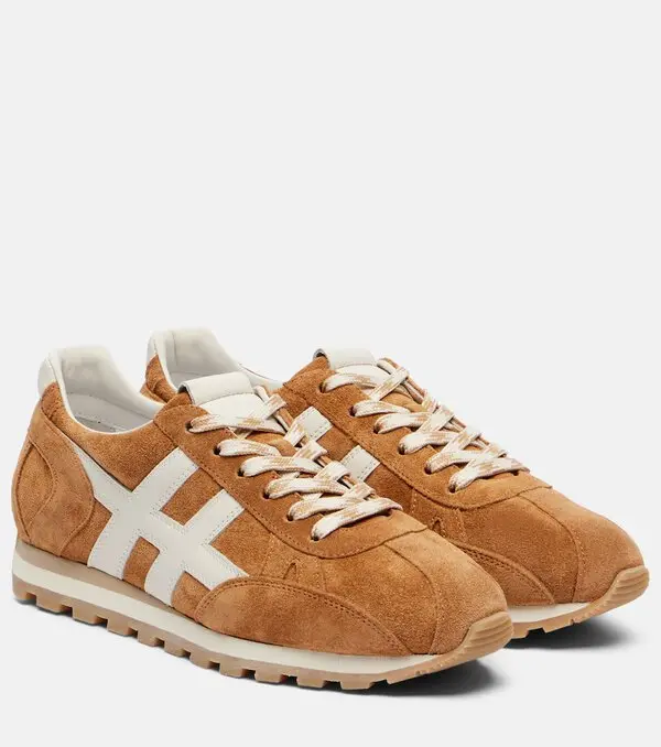 Hogan 86er Suede Sneakers - Brown