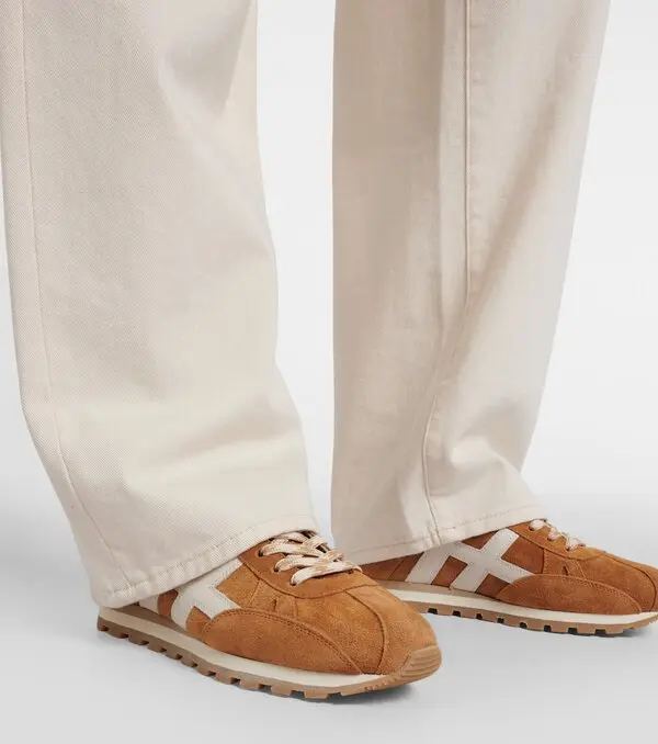 Hogan 86er Suede Sneakers - Brown