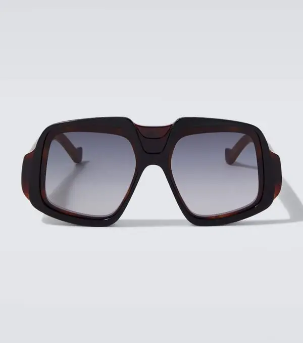 Loewe Anagram Oversized Sunglasses - Brown