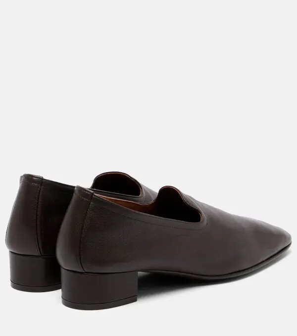 HERBERT LEVINE Soft Touch 30 Leather Loafers - Brown