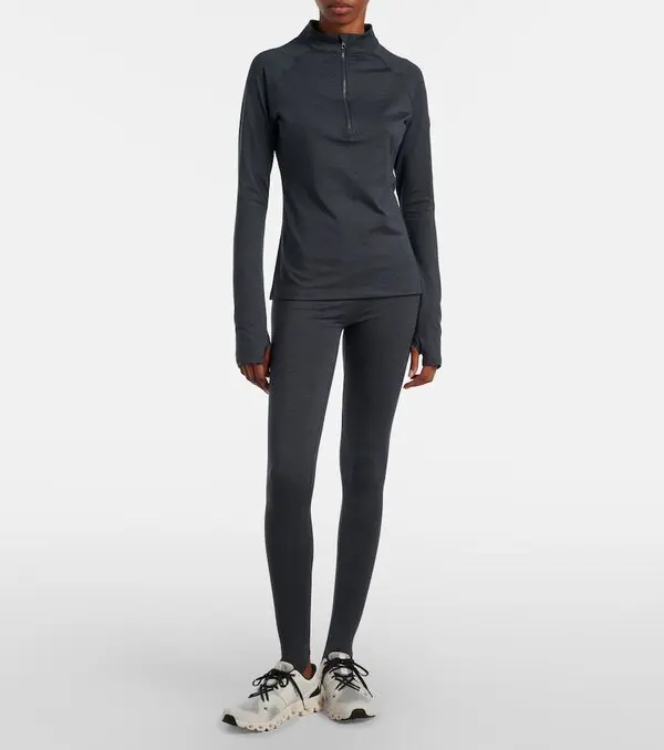 Varley Performance Half-zip Ski Top - Black