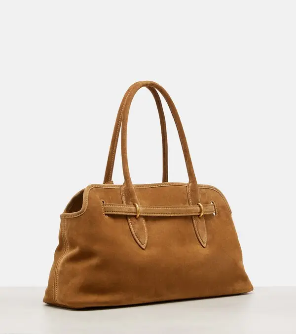 Miu Miu Adventure Suede Tote - Beige