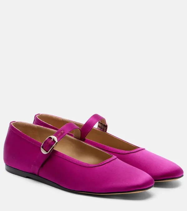 Le Monde Beryl Mary Jane Ballet Flats - Pink