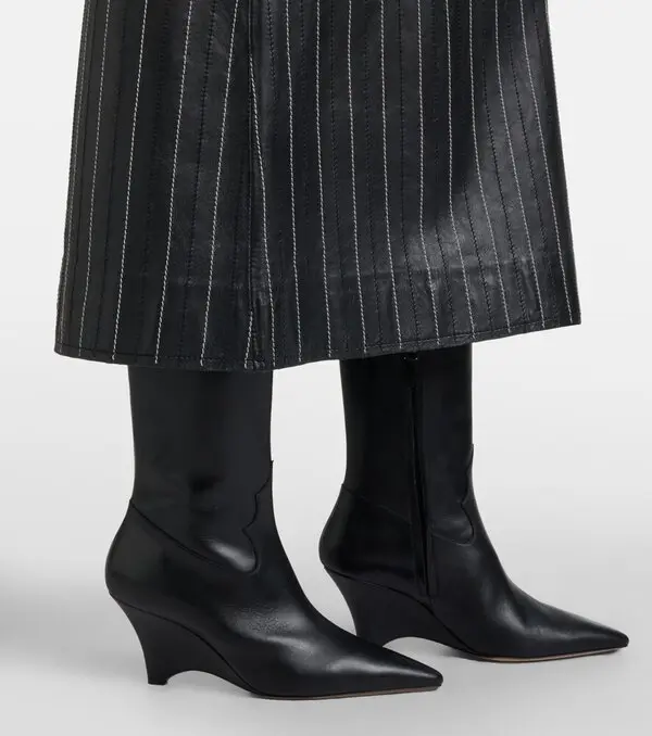 Le Monde Beryl Camille 70 Leather Boots