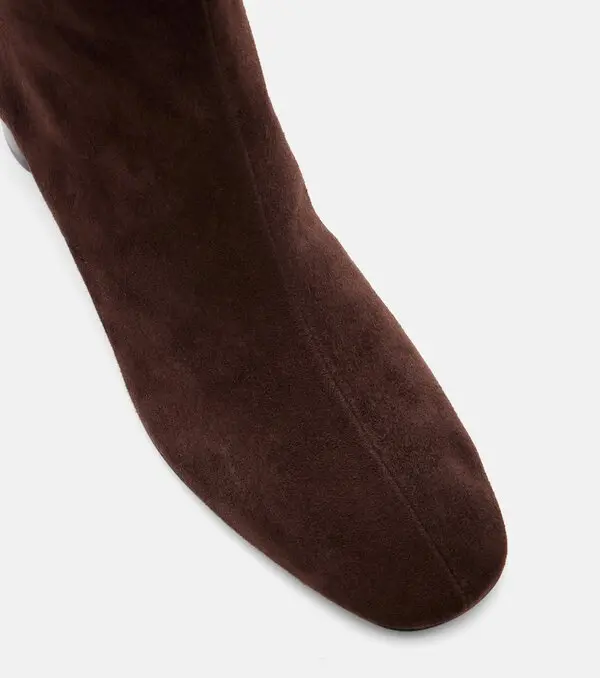 Le Monde Beryl Carole Suede Ankle Boots - Brown