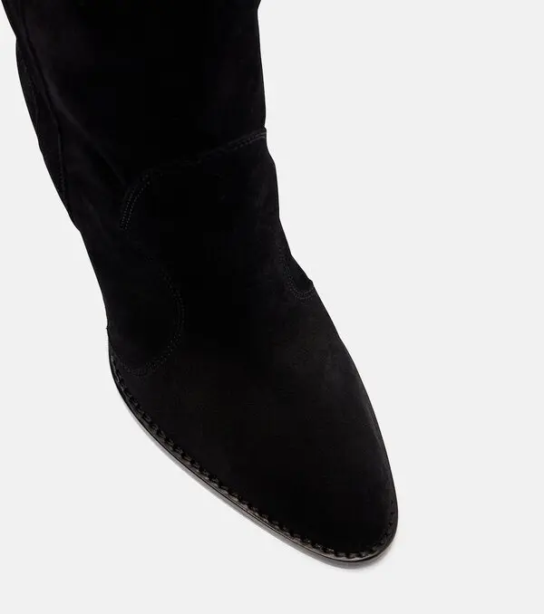 Paris Texas Lavinia Suede Knee-high Boots