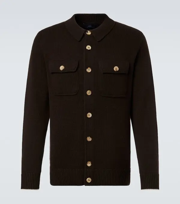 Arch4 Mr Redcar Cashmere Cardigan - Brown