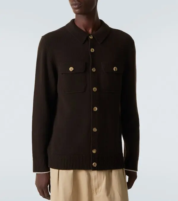 Arch4 Mr Redcar Cashmere Cardigan - Brown
