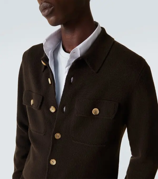 Arch4 Mr Redcar Cashmere Cardigan - Brown