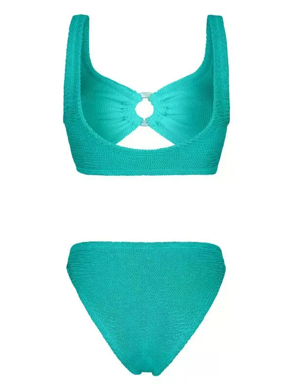 PARAMIDONNA Irina Textured Ring-detail Bikini