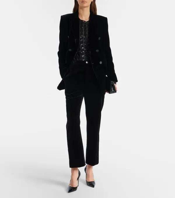 Polo Ralph Lauren Sequined Mesh And Jersey Bodysuit