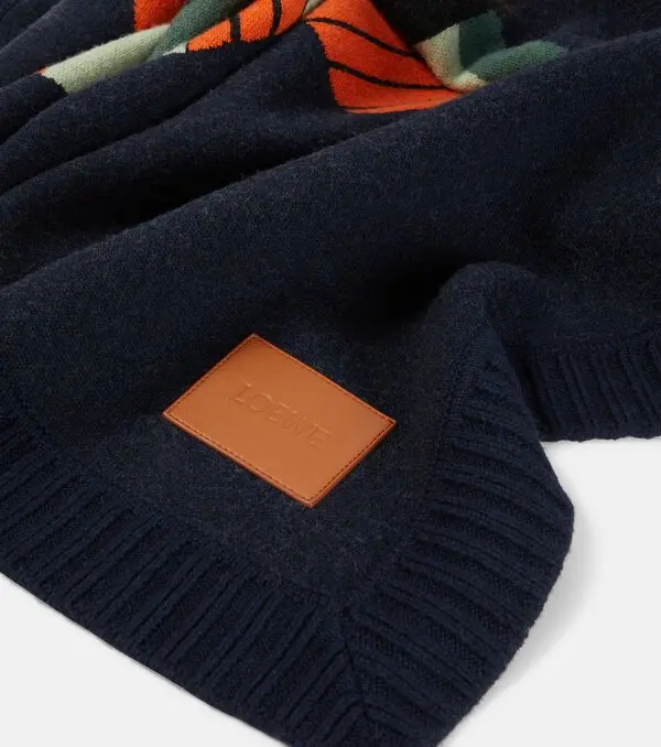 Loewe X Louis Wain Wool Blanket