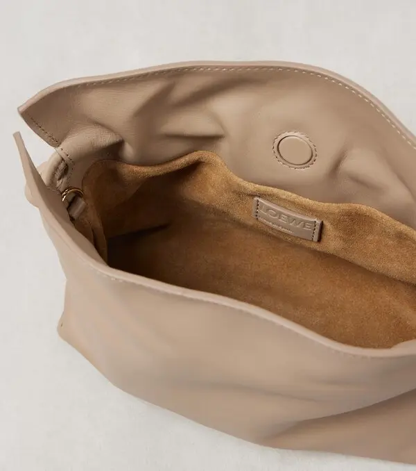 Loewe Flamenco Mini Clutch - Beige