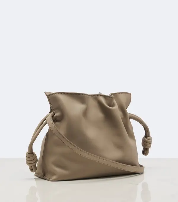 Loewe Flamenco Mini Clutch - Beige